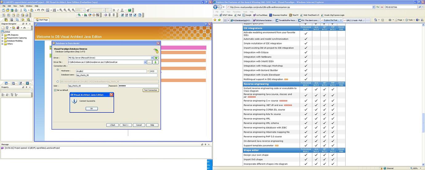 Can not Reverse Engineer DB with evaluation version - General Questions ...