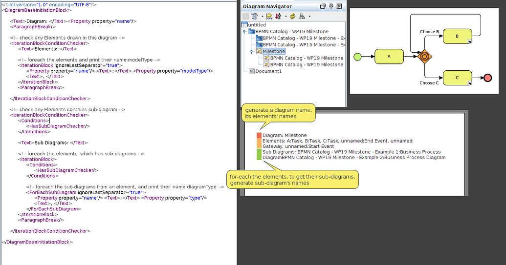 Generate text document with doc composer - Plug-in & Open API - Discuss the Visual Paradigm