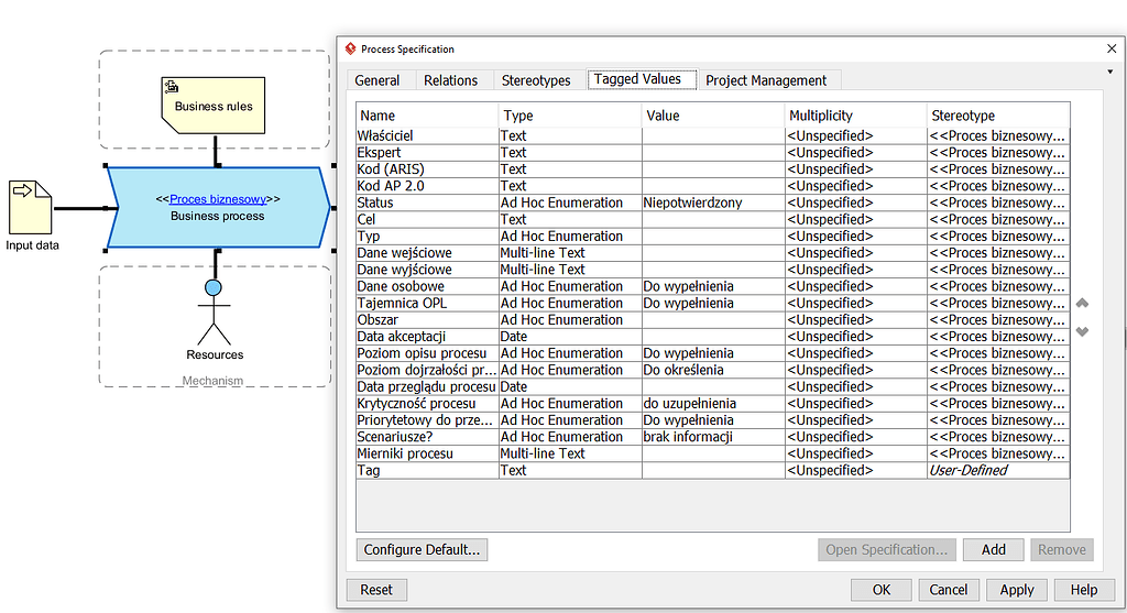 Ability to choose to display one or more tagged value - Feature ...