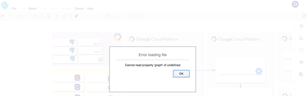 Unable to open VP Online diagram - Bug Reports - Discuss the Visual Paradigm